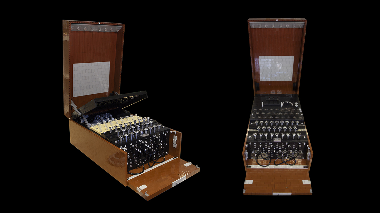 Enigma Machine - Brick This