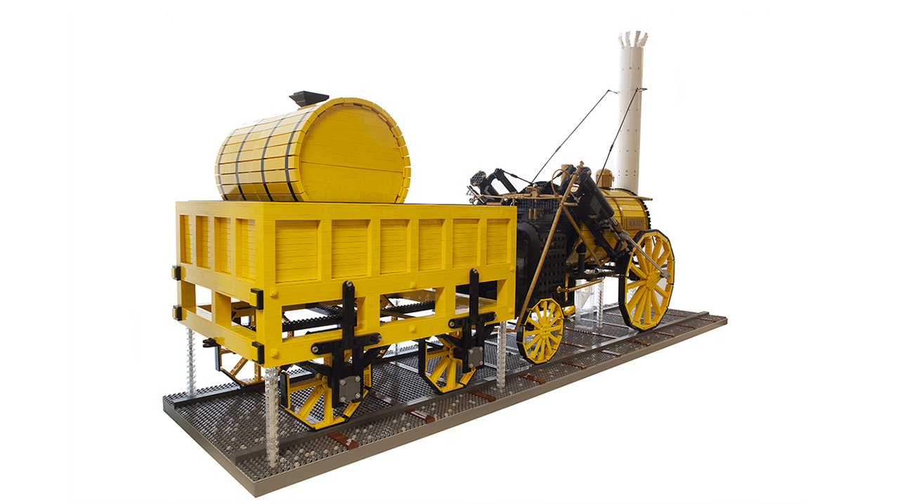 Stephenson's Rocket - Brick This