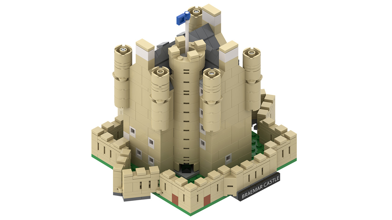 Braemar Castle - Brick This