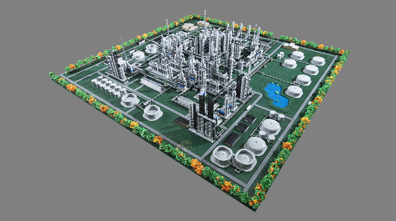 Oil Refinery - Brick This