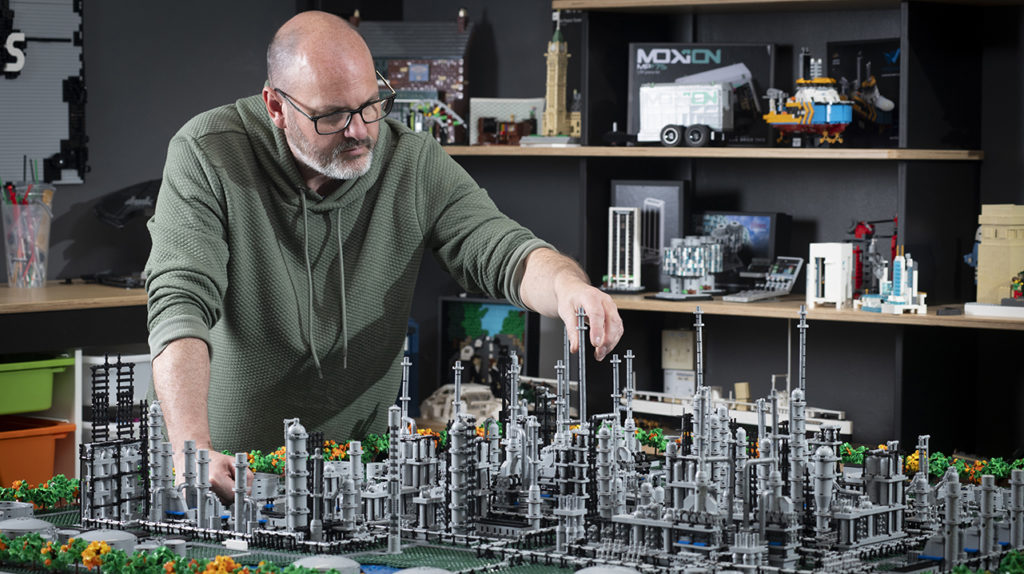 Oil Refinery - Brick This