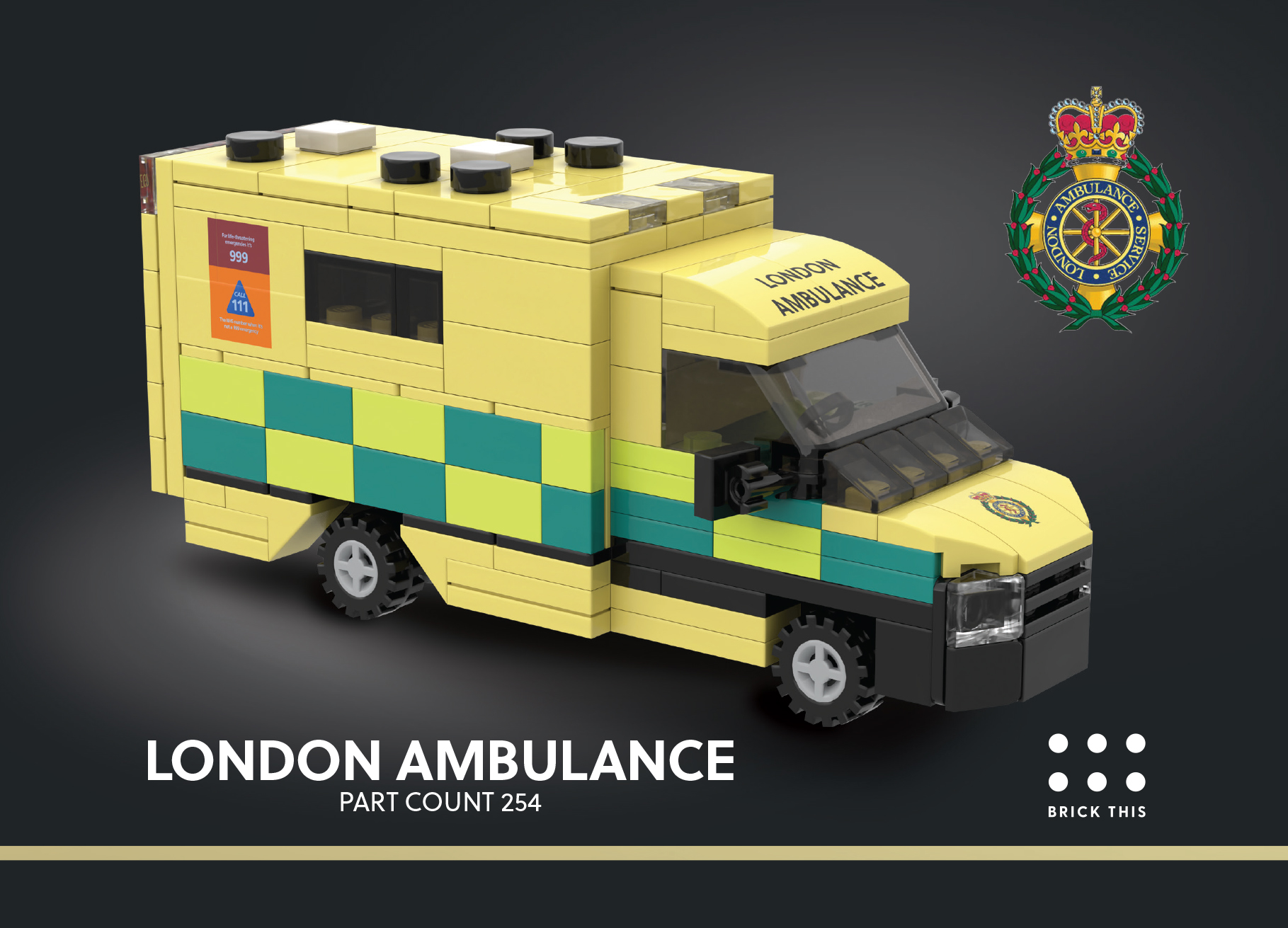 London Ambulance - Brick This